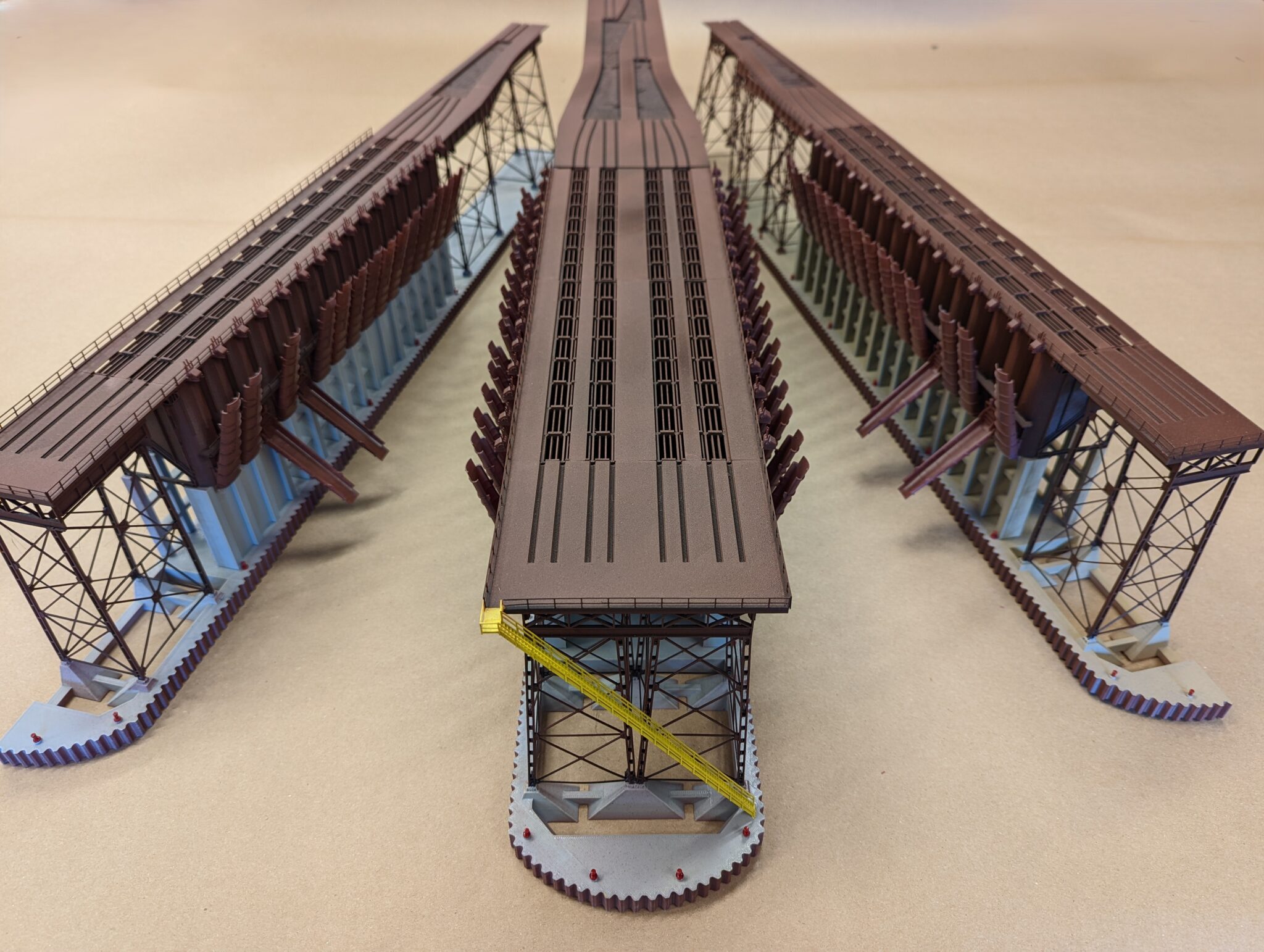 Ore Dock Kits - Model Railroad Engineering