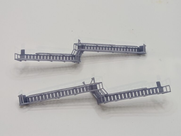 Dock Side Stairs - Model Railroad Engineering