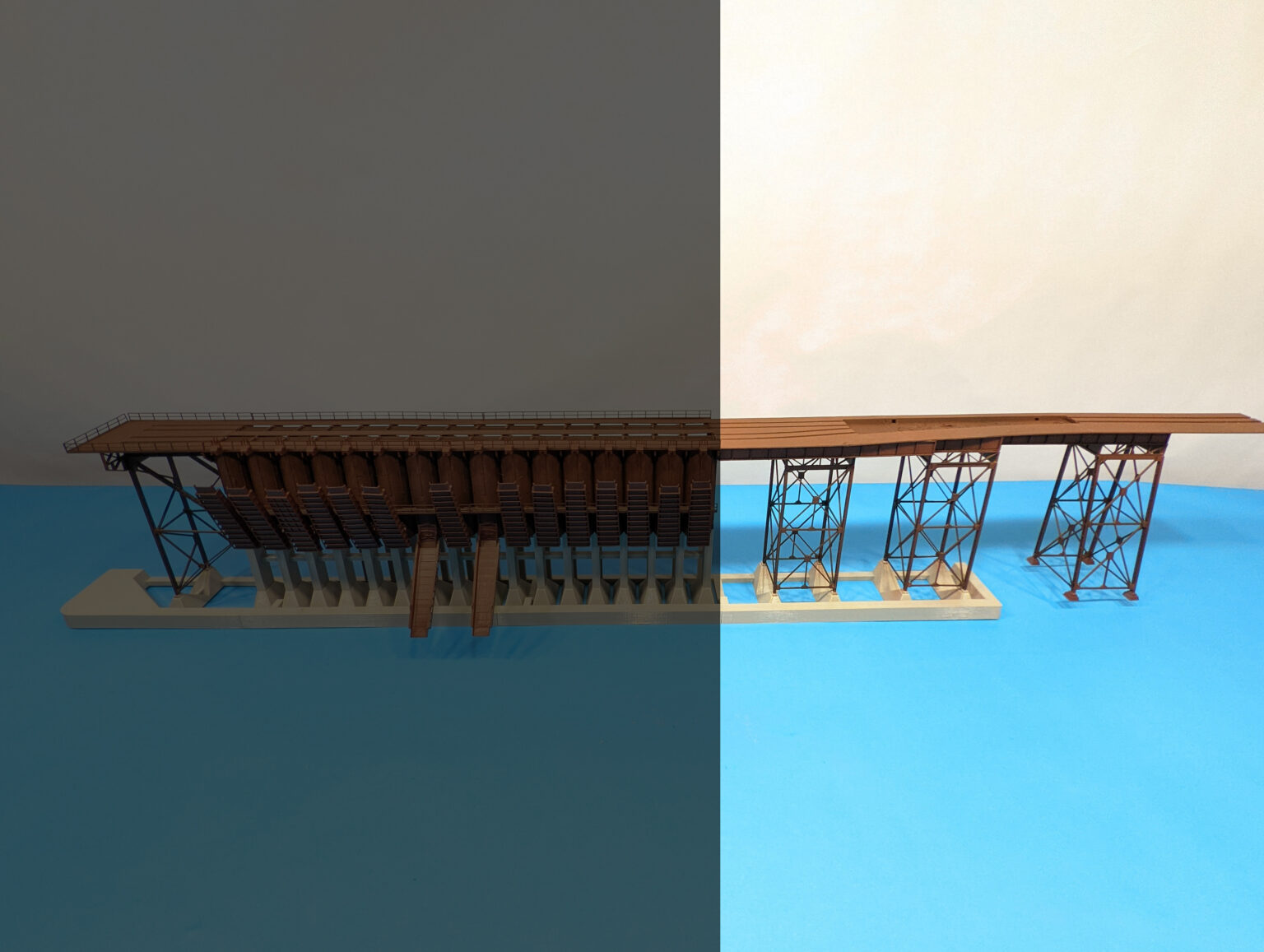 Allouez 4 Ore Dock – Left Side – Approach - Model Railroad Engineering