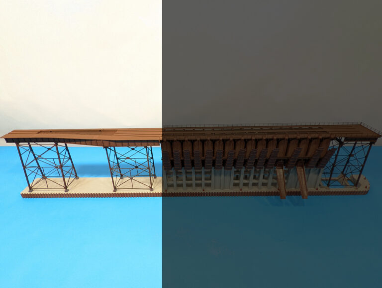 Marquette Ore Dock – Right Side – Approach - Model Railroad Engineering