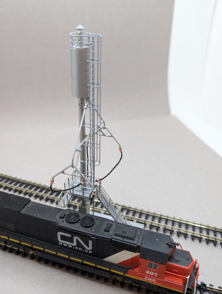 Single Tower Sanding Station - Model Railroad Engineering