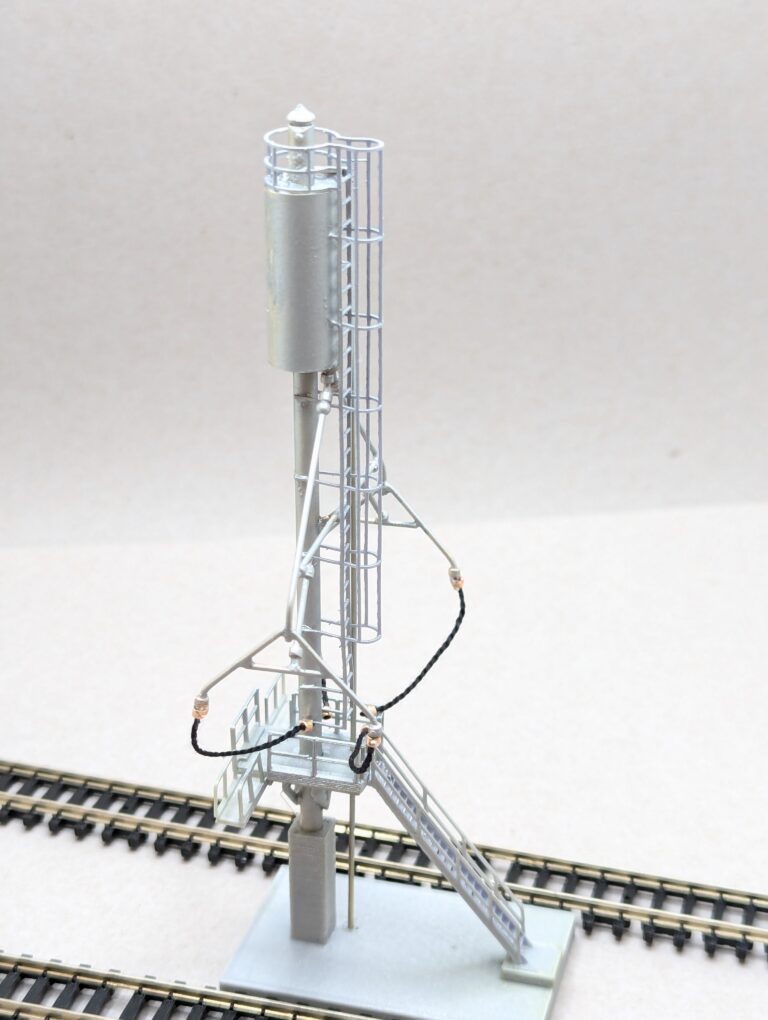 Single Tower Sanding Station - Model Railroad Engineering